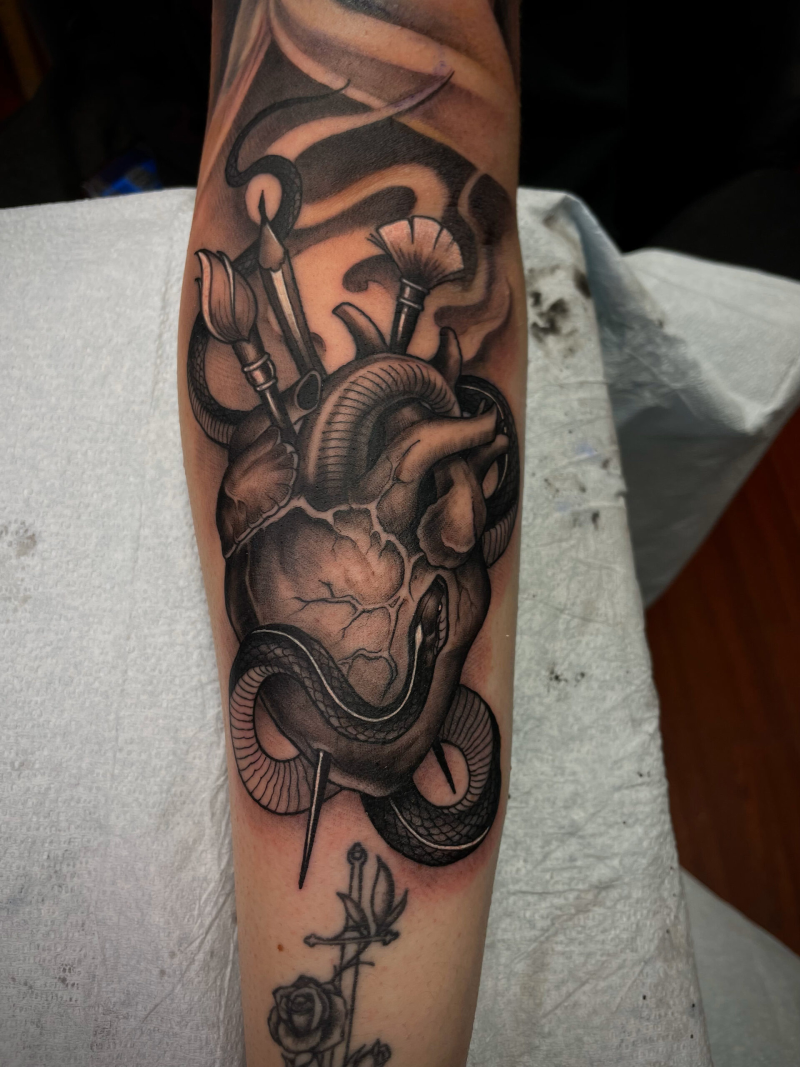 Mike Mullaney - Closed Casket Custom Tattoos